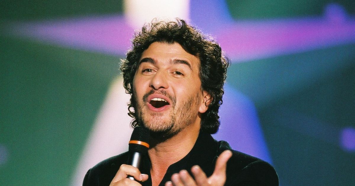 Le chanteur Daniel Lévi le 20 septembre 2000. © Patrick Carpentier ...