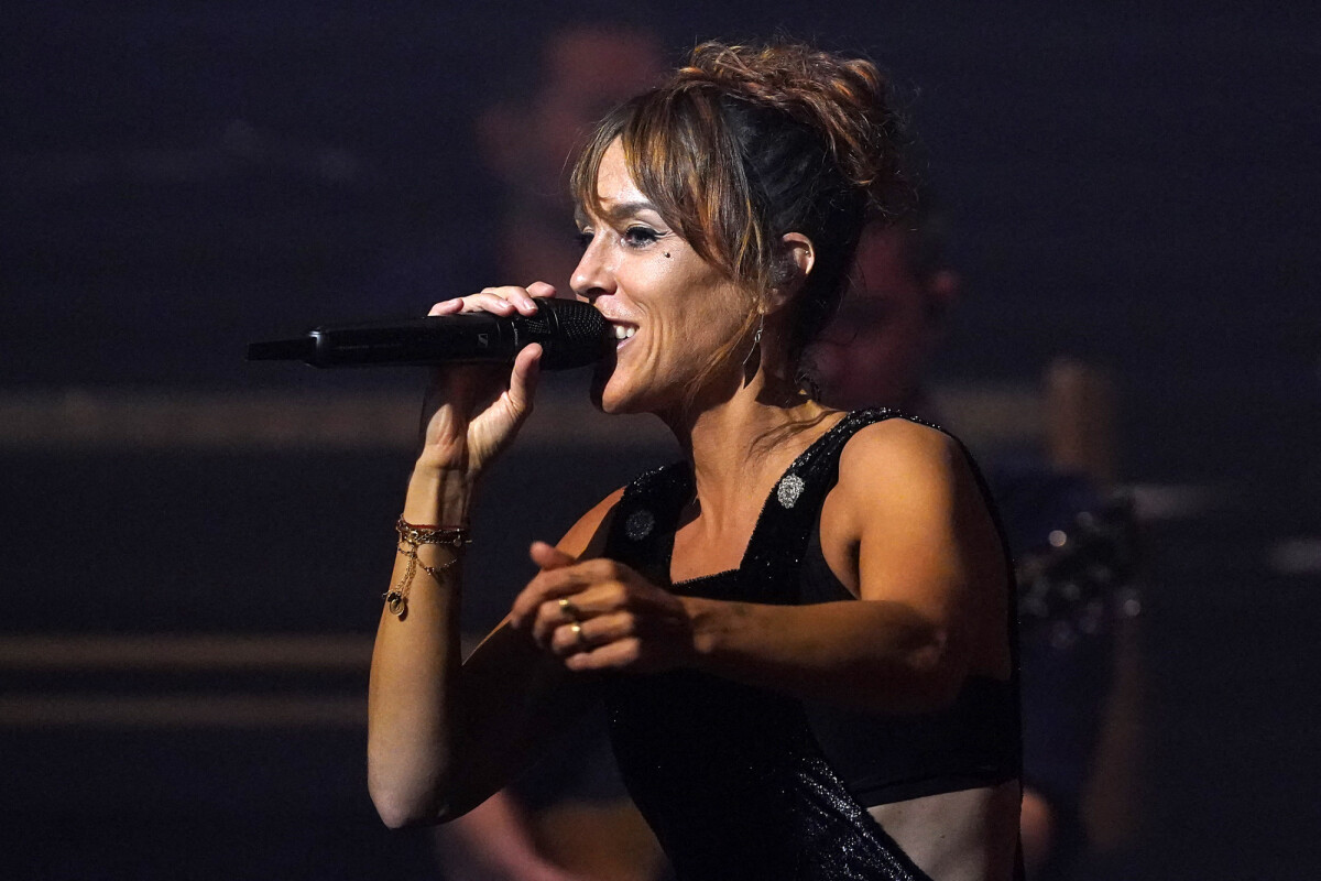 Photo : Zaz en concert lors du festival Universal Music de Madrid, le 24 juillet 2022 ...