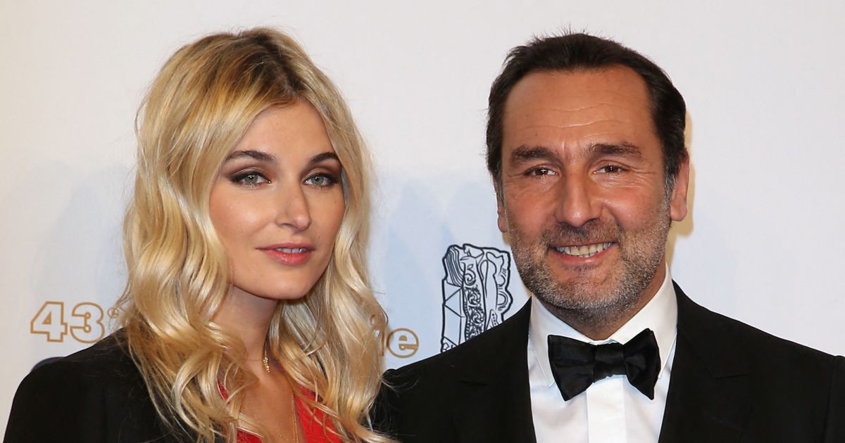 Gilles Lellouche et sa compagne Alizée Guinochet - Photocall lors de la ...