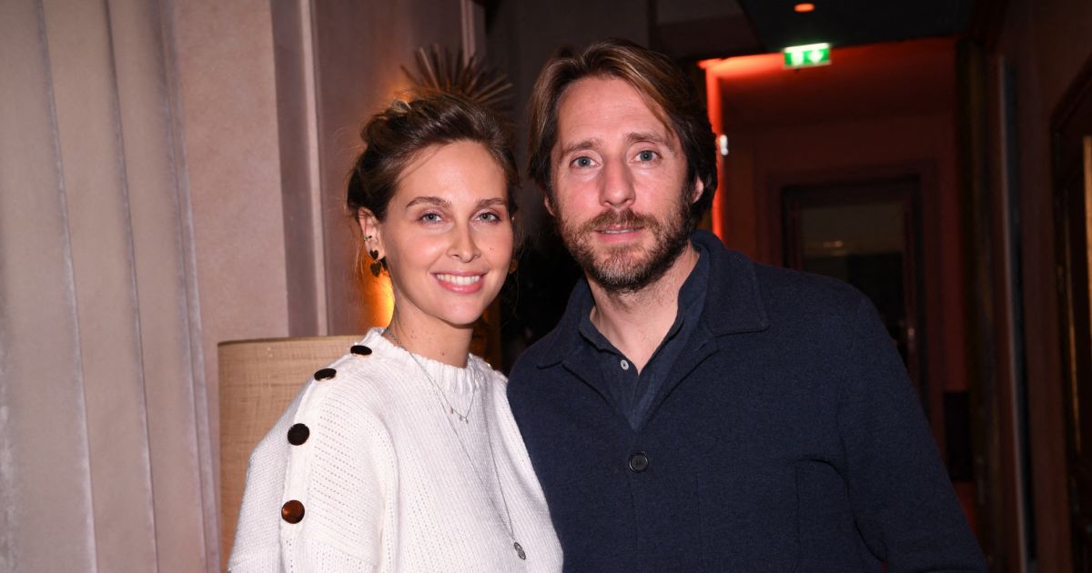 Ophélie Meunier et son mari Mathieu Vergne - Soirée d'inauguration du ...