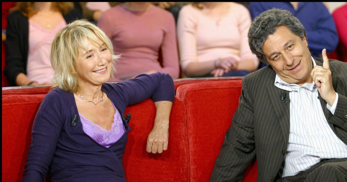 Marie Anne Chazel & son mari Christian Clavier Sur le plateau de ...