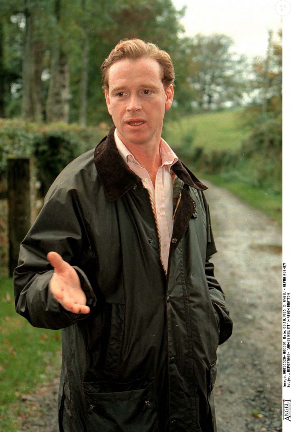 James Hewitt à la Maison Bratton Clovelly Devon.- - Purepeople