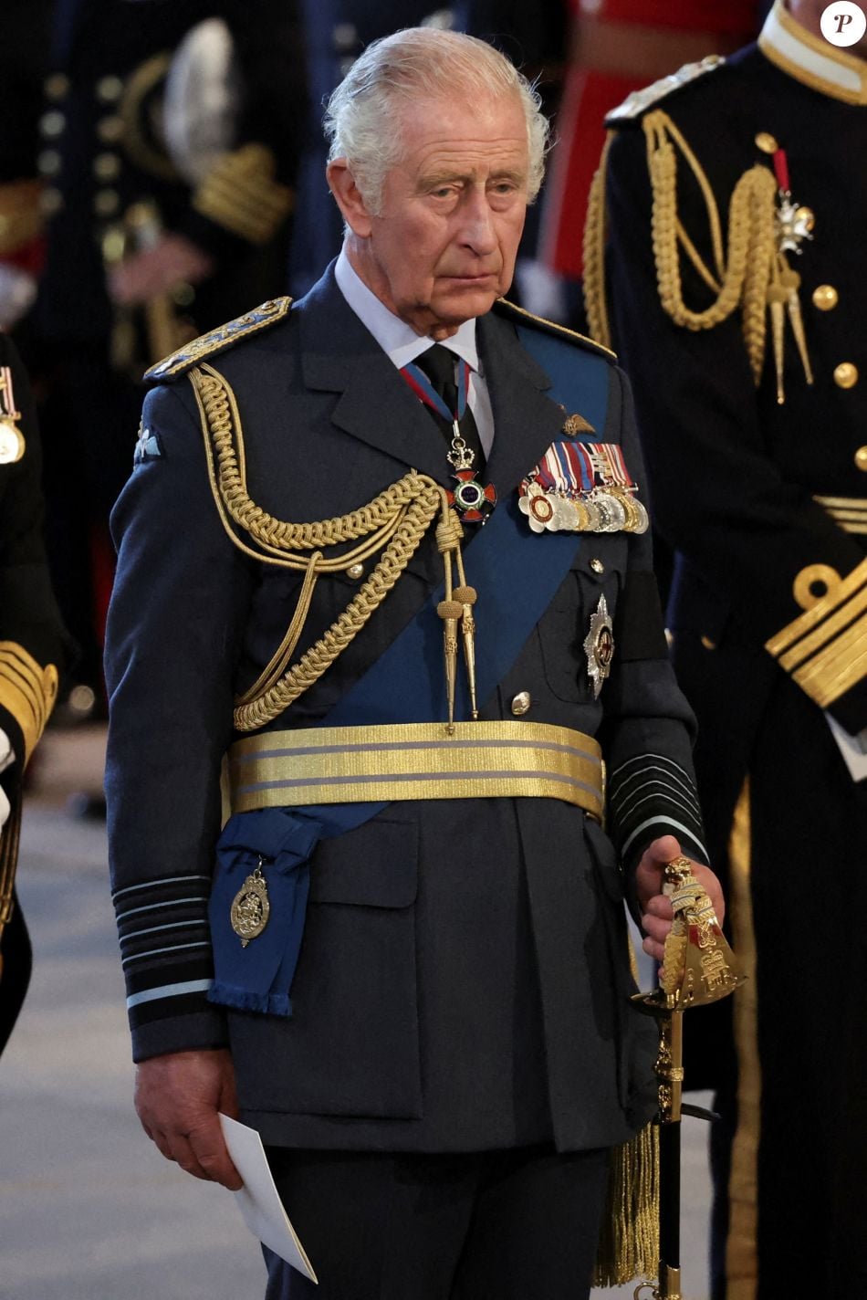 Le roi Charles III d'Angleterre - Intérieur - Procession cérémonielle ...