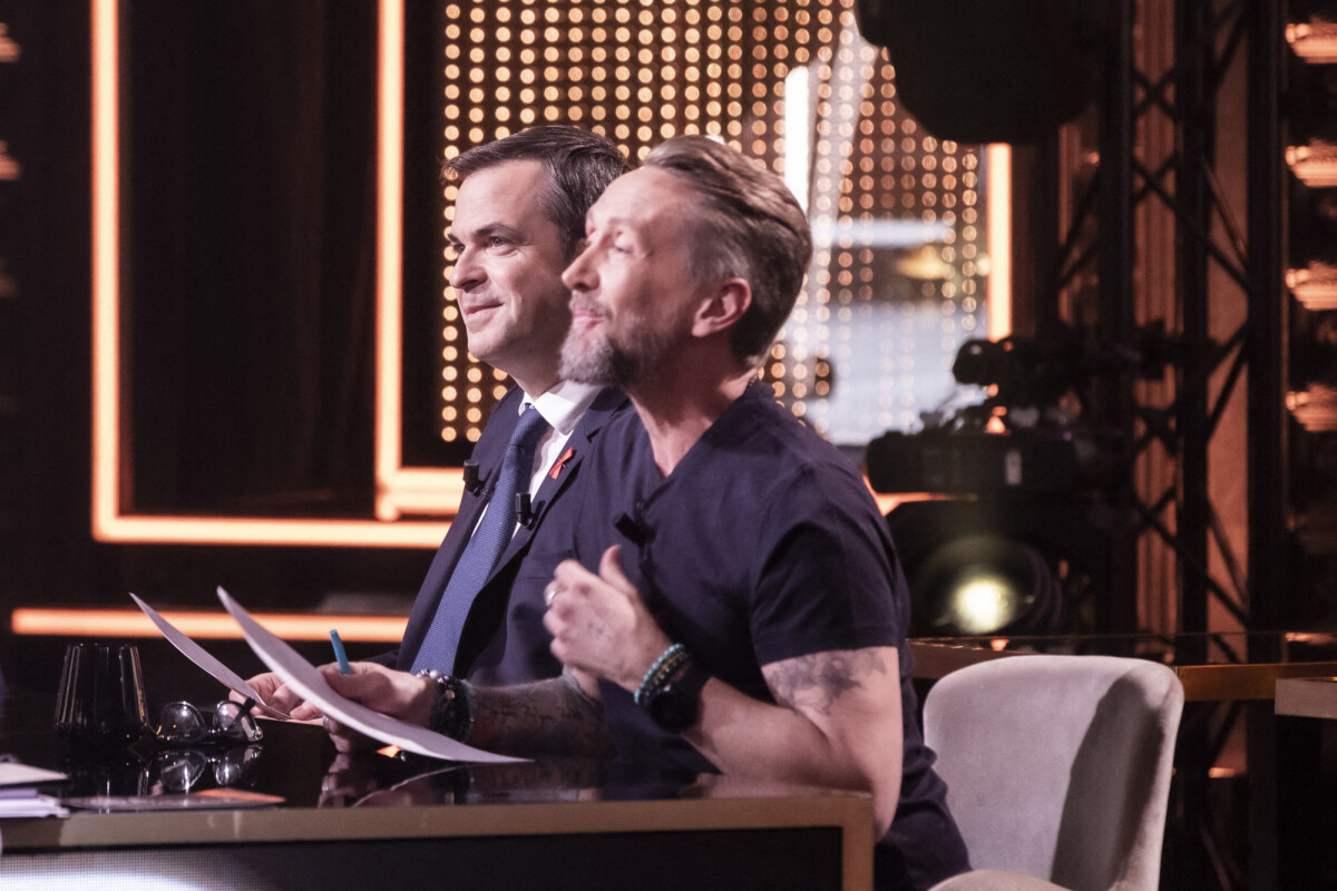 Photo : Exclusif - Philippe Caverivière, Olivier Véran - Sur le plateau ...