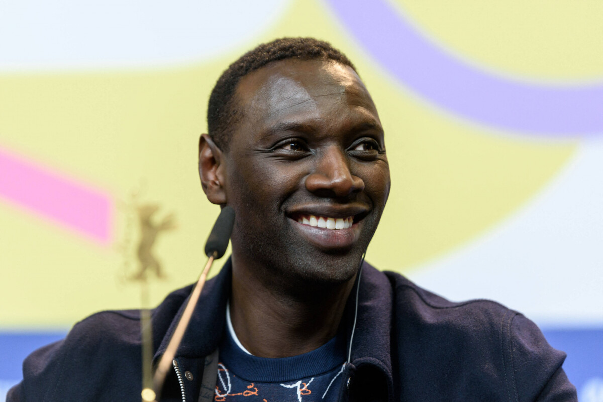 Photo : Actor Omar Sy at à la conférence de presse du film "Police ...