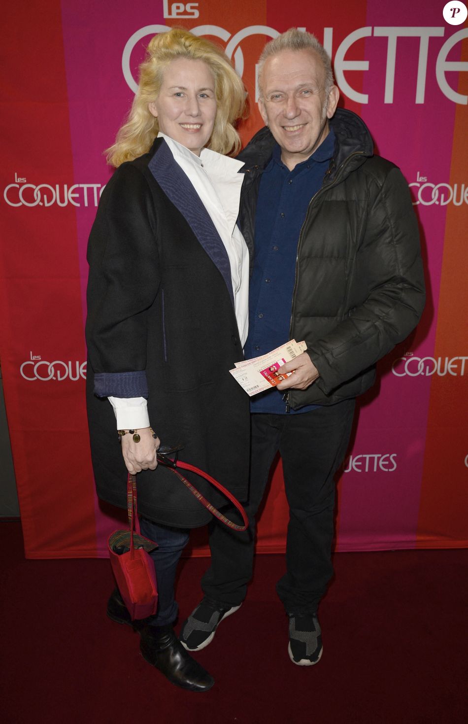 Christine Bergstrom et Jean-Paul Gaultier - Générale du spectacle Les ...