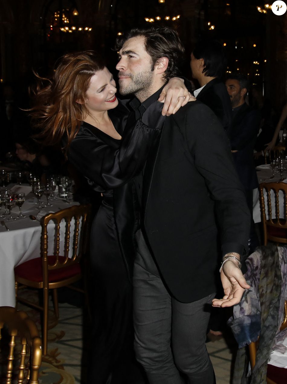 Elodie Frégé et son compagnon Gian Marco Tavani - Lancement du magazine ...