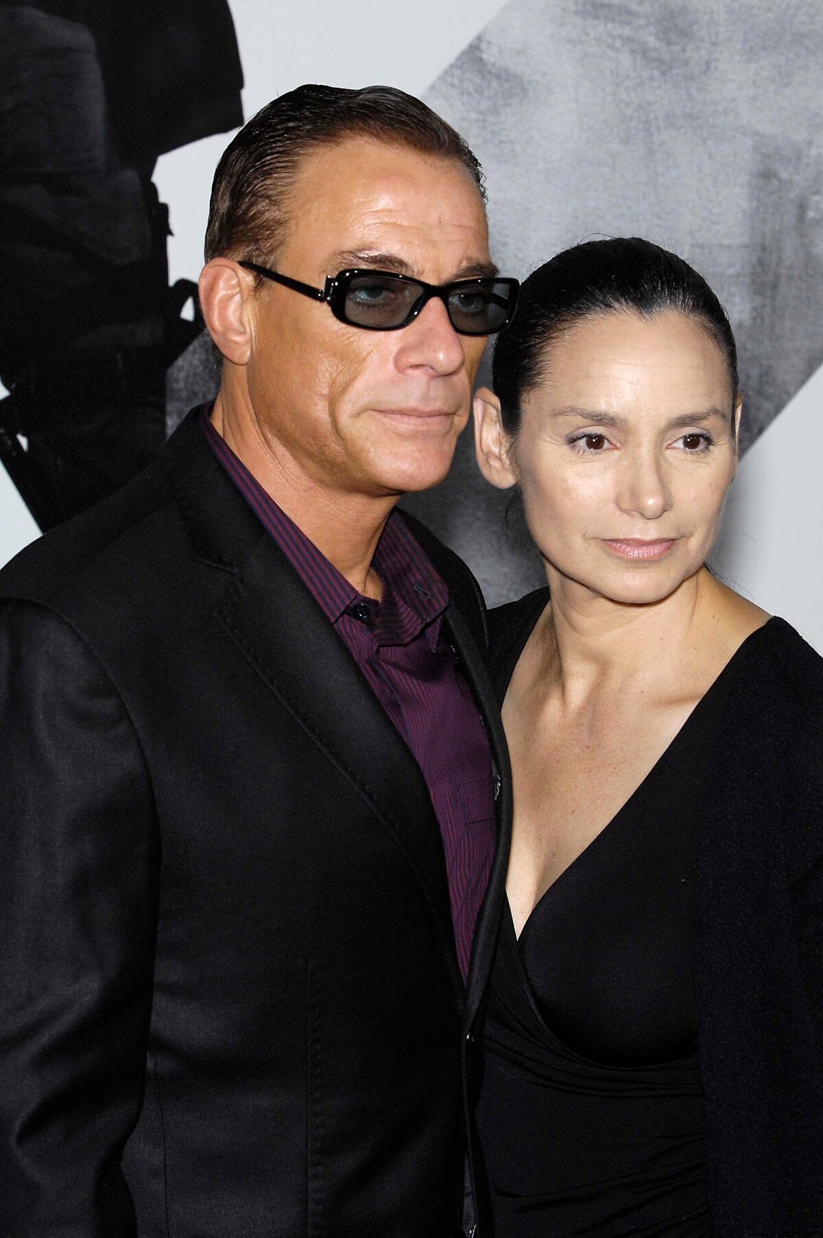 Photo : Jean-Claude Van Damme et Gladys Portugues - En août 2012 ...