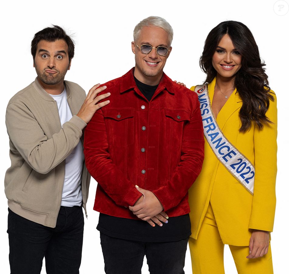 Fabien Delettres, Miss France 2022 Diane Leyre et Guillaume Genton ...