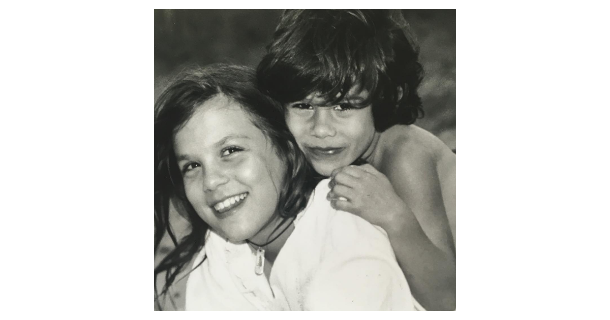 Emmanuelle Seigner dévoile ses enfants Morgane et Elvis Polanski lorsqu ...