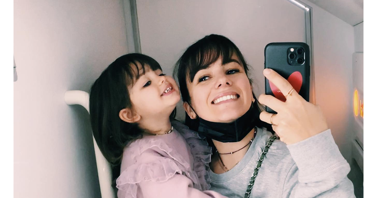 Alizée et sa fille Maggy sur Instagram. - Purepeople