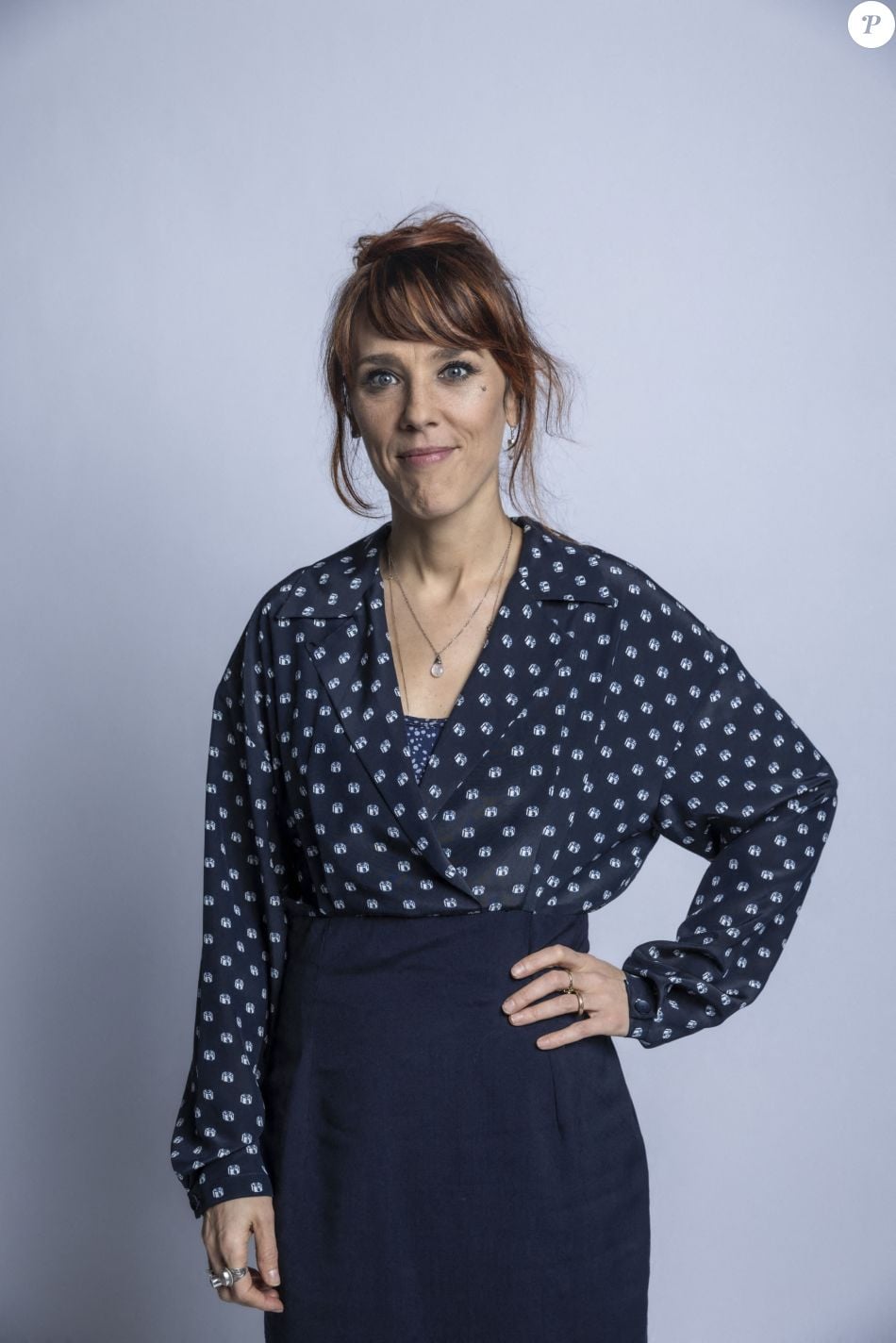 La chanteuse Zaz (Isabelle Geffroy) - Backstage - Enregistrement de l ...
