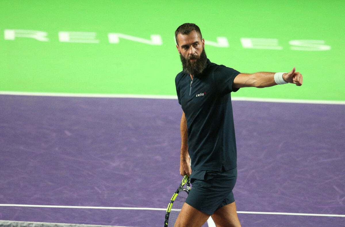 Photo : Benoit Paire - 16ème édition de l'Open de tennis de Rennes, le ...