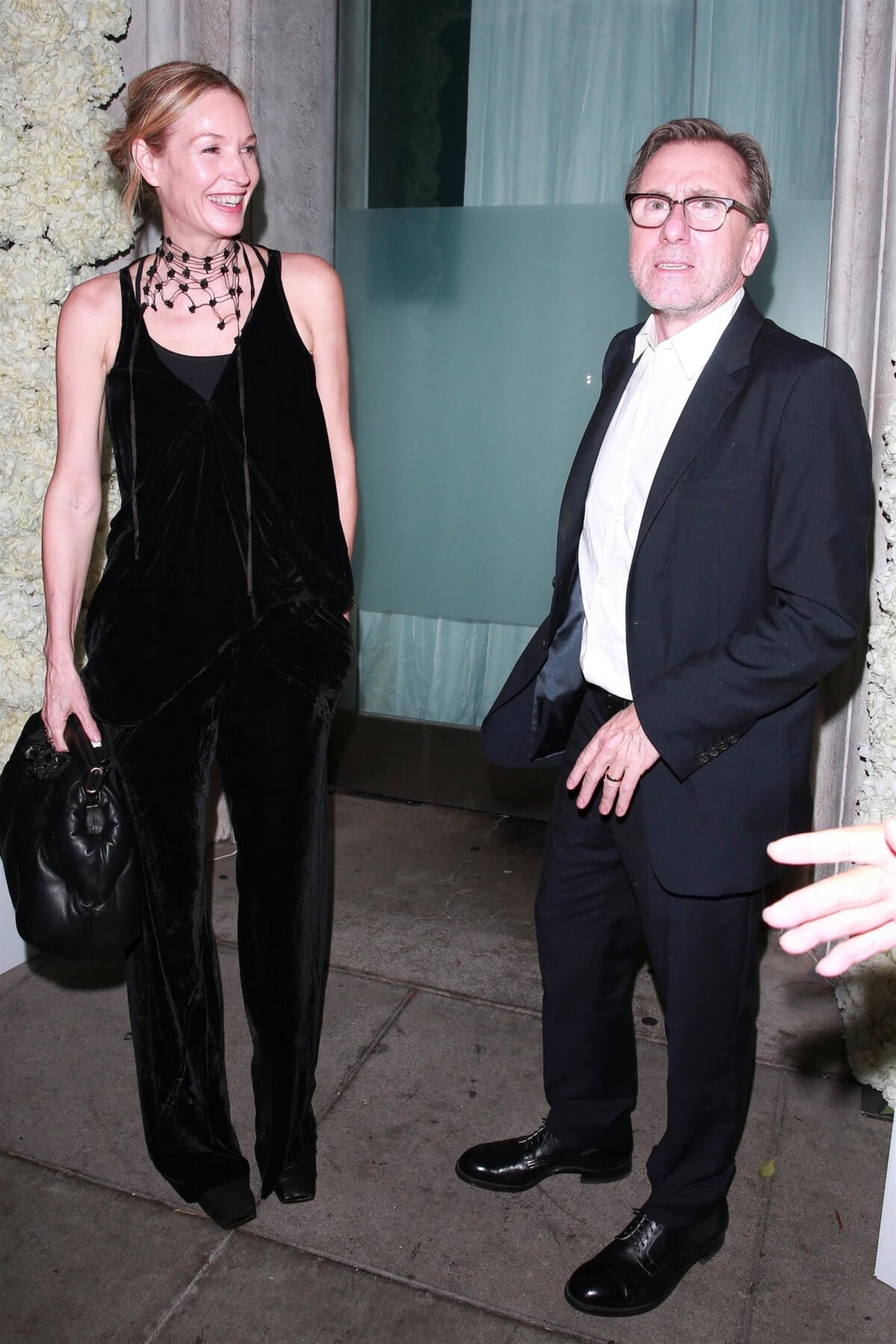 Photo : Tim Roth et sa femme Nikki Butler sortent de la réception du ...