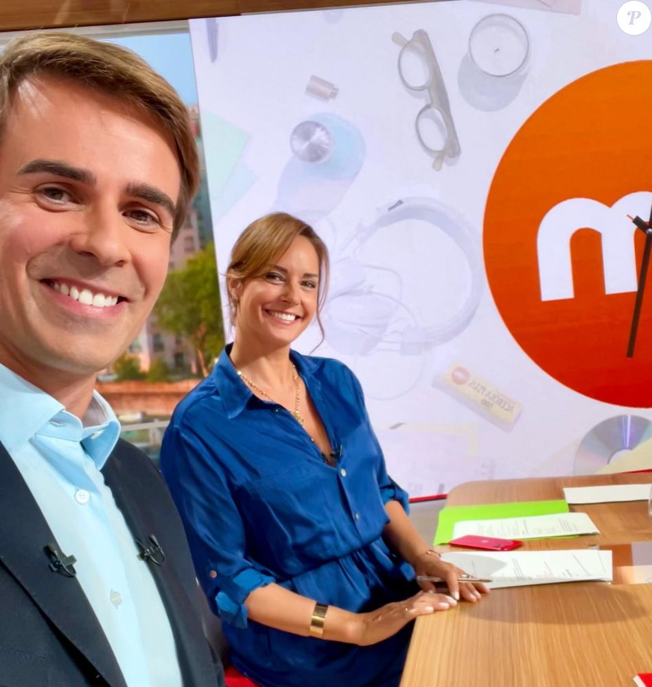 Jean-Baptiste Marteau et Julia Vignali sur Instagram. Le 29 août 2022 ...
