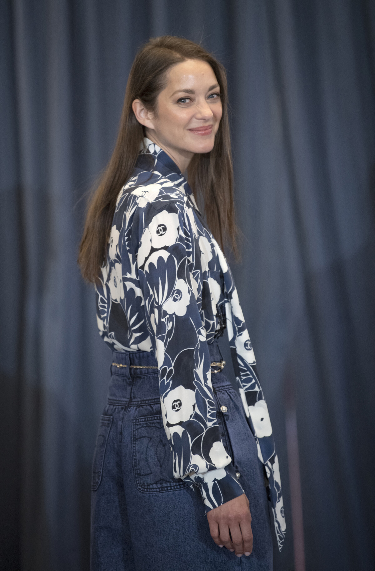 Photo : Marion Cotillard lors de la présentation de la pièce "Jeanne d ...
