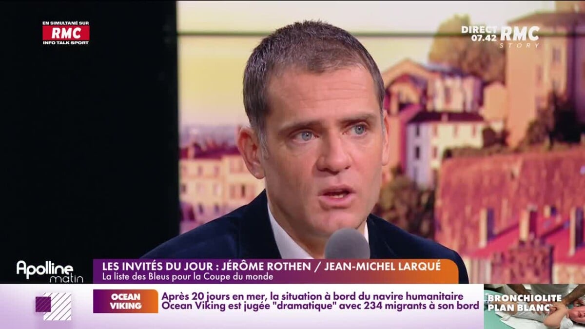 Vidéo : Jérôme Rothen s'exprime sur la liste de Didier Deschamps sur ...