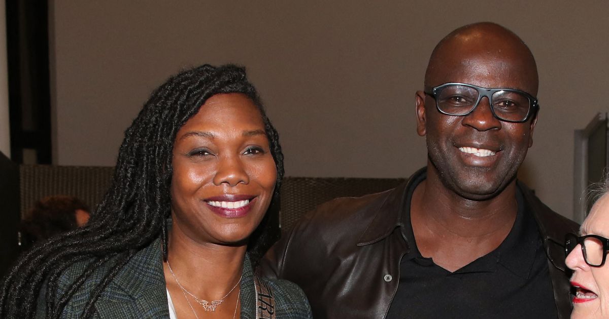 Lilian Thuram et sa femme Kareen Guiock - Dîner des Amis du Musée d'Art ...