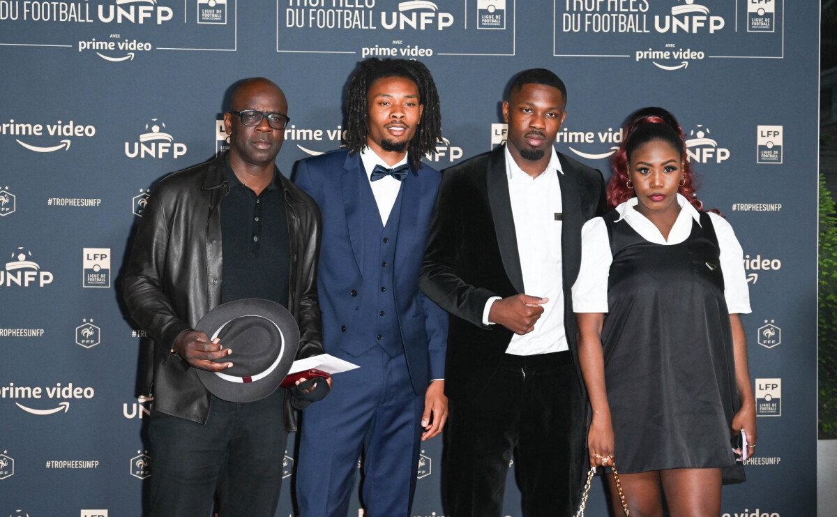 Photo : Lilian Thuram avec ses fils Khephren Thuram, Marcus Thuram ...