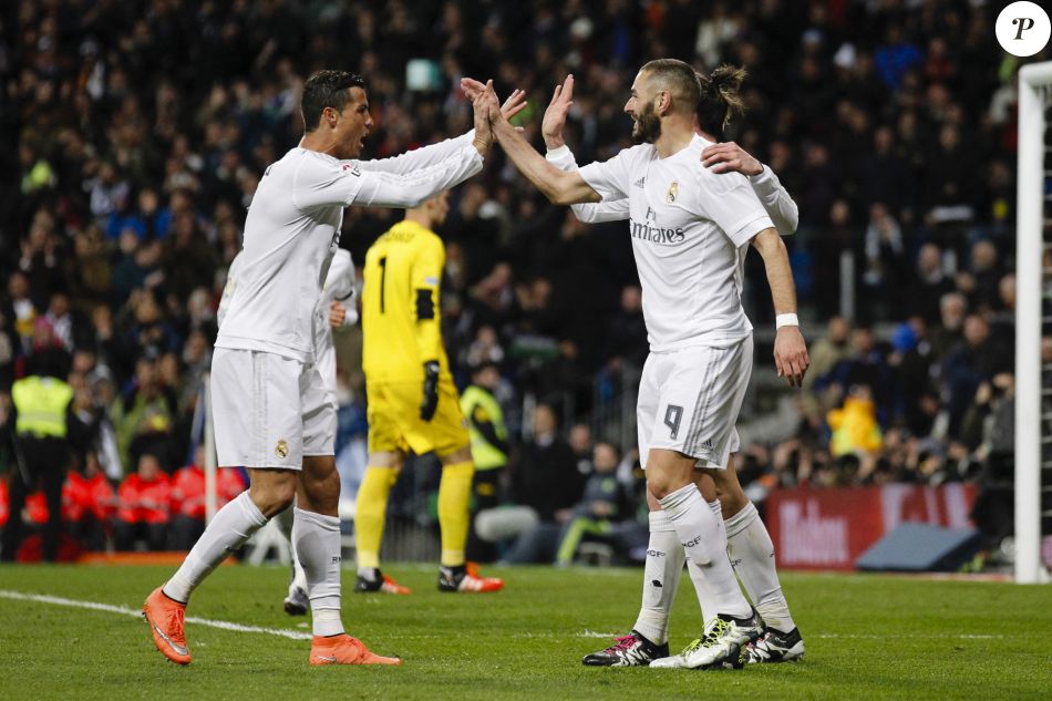 Cristiano Ronaldo, Karim Benzema - Karim Benzema lors du match Real ...