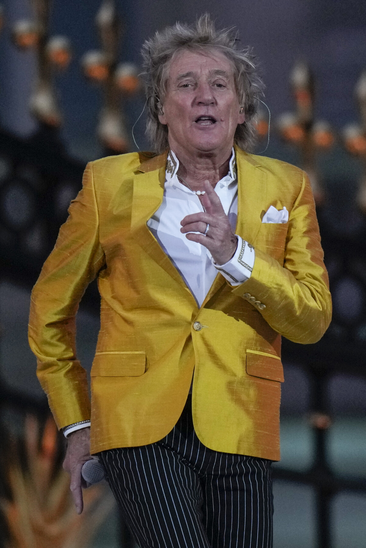 Photo : Rod Stewart - Concert devant le palais de Buckingham à Londres ...