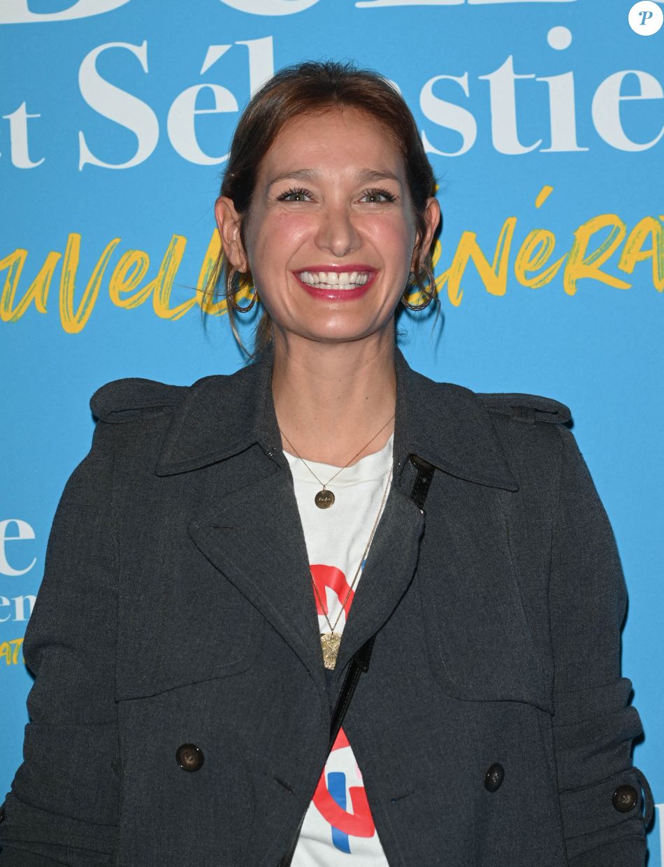 Caroline Anglade au photocall de la première du film Belle et Sébastien ...