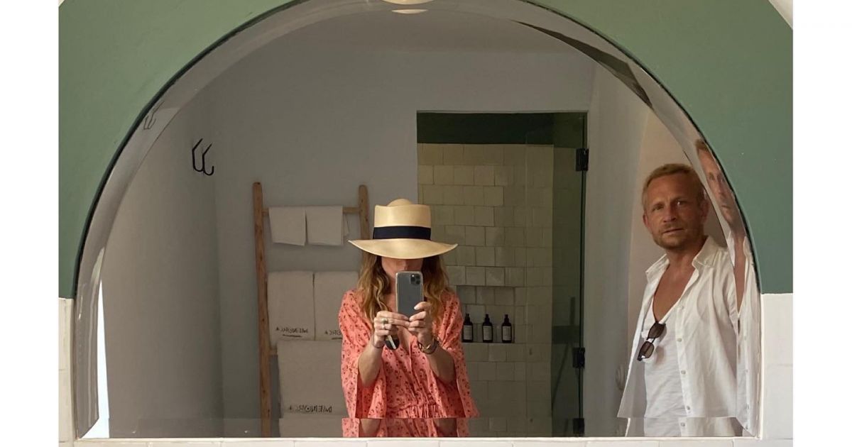 Jérémie Renier et sa compagne Laura sur Instagram. - Purepeople