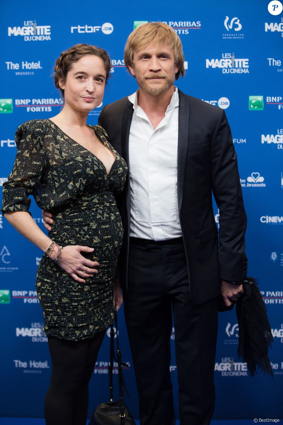 Jérémie Renier et sa nouvelle compagne enceinte lors de la 8e Cérémonie ...