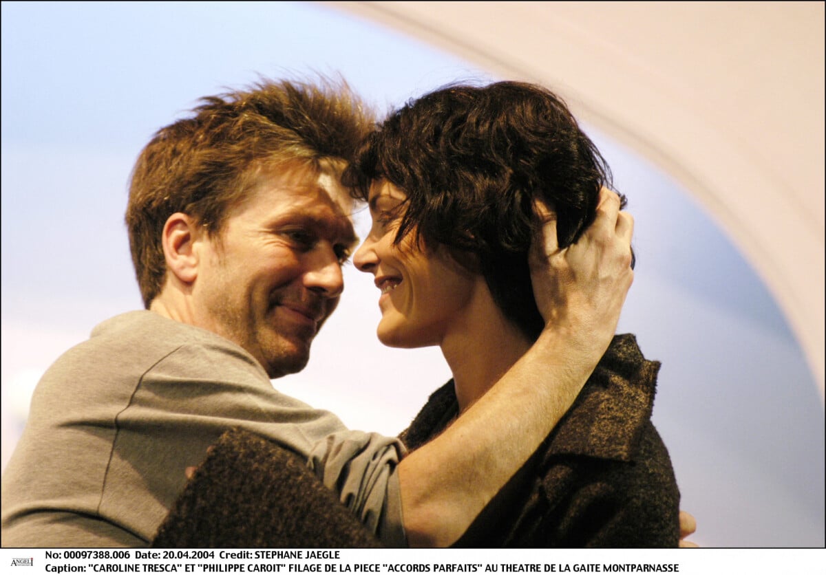 Photo : Caroline Tresca et Philippe Caroit au Théâtre de la Gaîté ...