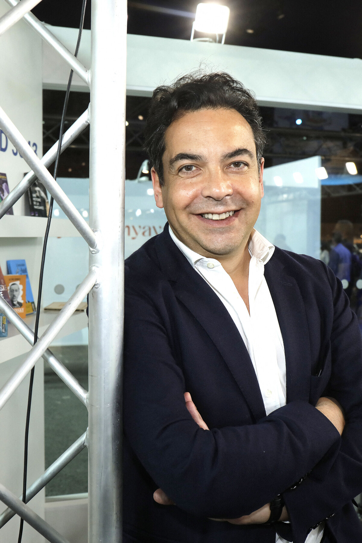 Photo : Patrick Cohen au "Festival du Livre de Paris 2022" au Grand ...