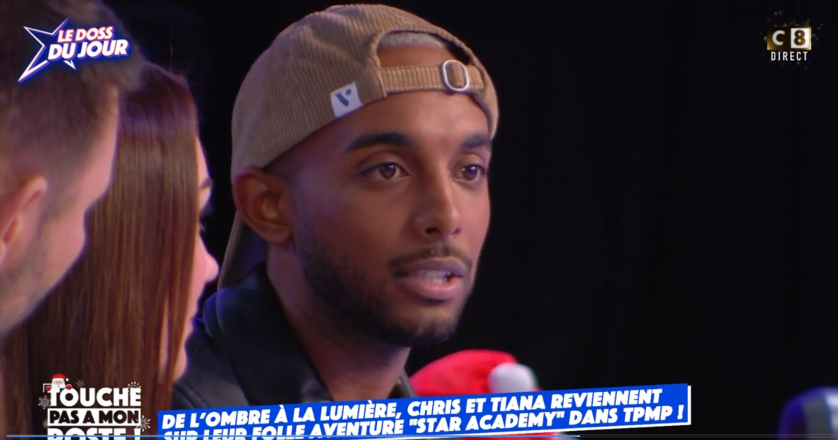 "Je n'ai pas dit cela !" Chris de la star Academy répond à une remarque ...