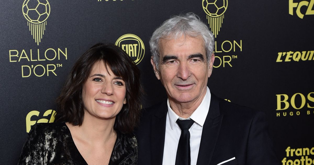 Estelle Denis et son compagnon Raymond Domenech - Cérémonie du Ballon d ...