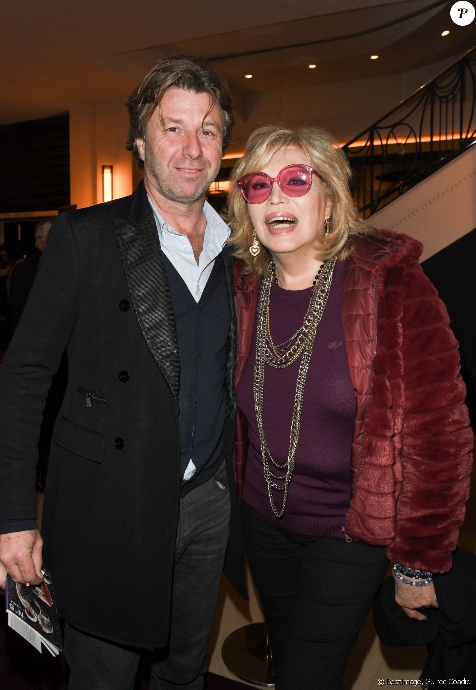 Exclusif - Richard Caillat, Amanda Lear - Première de la comédie ...