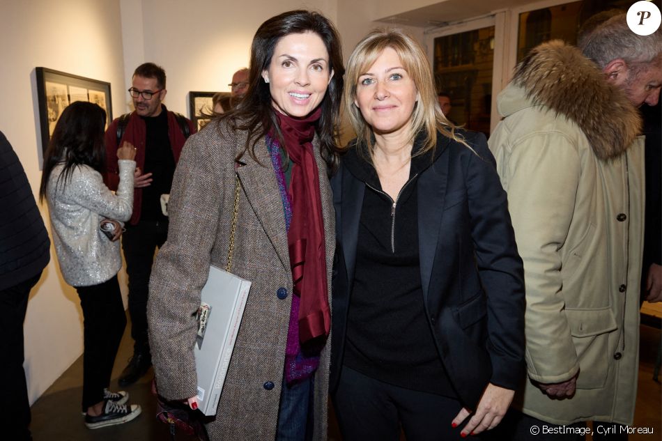 Exclusif - Amanda Sthers, Caroline Barclay - Personnalités lors du ...