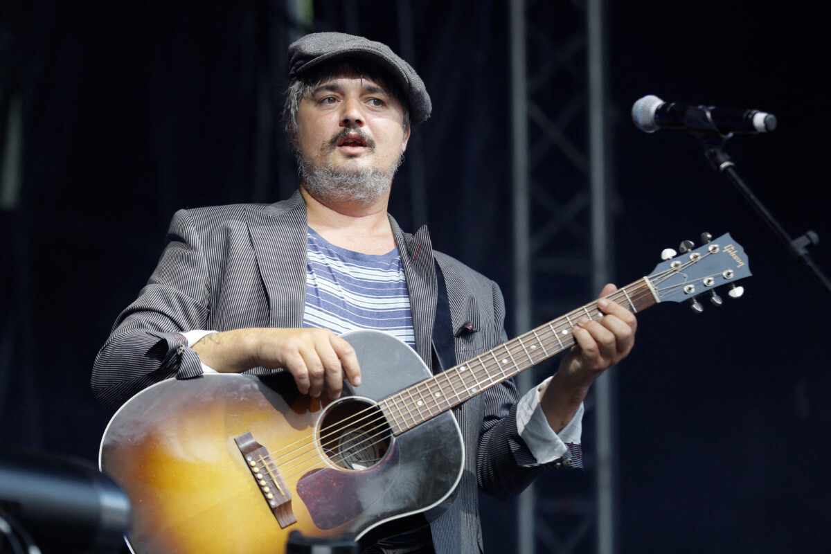 Photo : L'interprète britannique de rock Pete Doherty lors de la Fête ...
