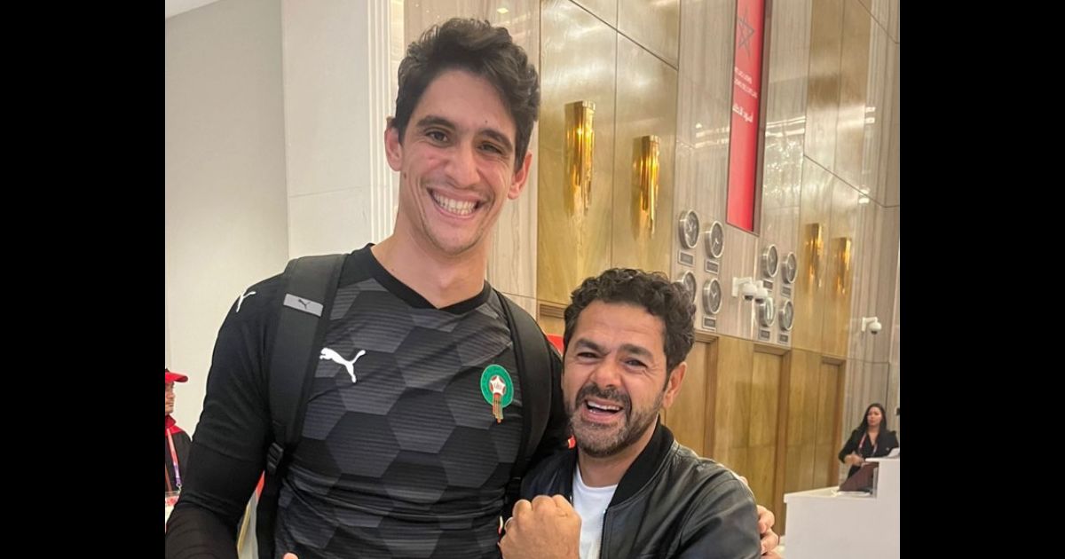 Jamel Debbouze était au Qatar pour assister à la victoire du Maroc contre l'Espagne. - Purepeople