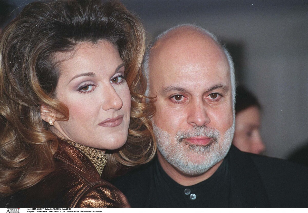 Photo : Céline Dion et René Angelil en 1996 - Purepeople