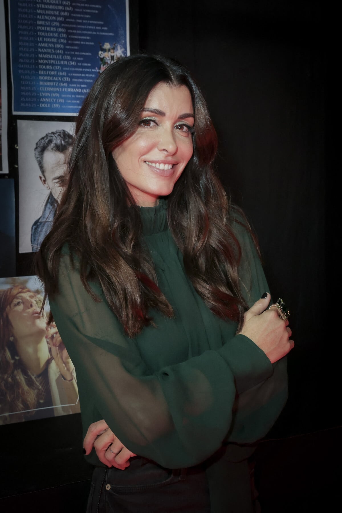 Photo : Exclusif - Jenifer Bartoli - Backstage - Enregistrement de l ...