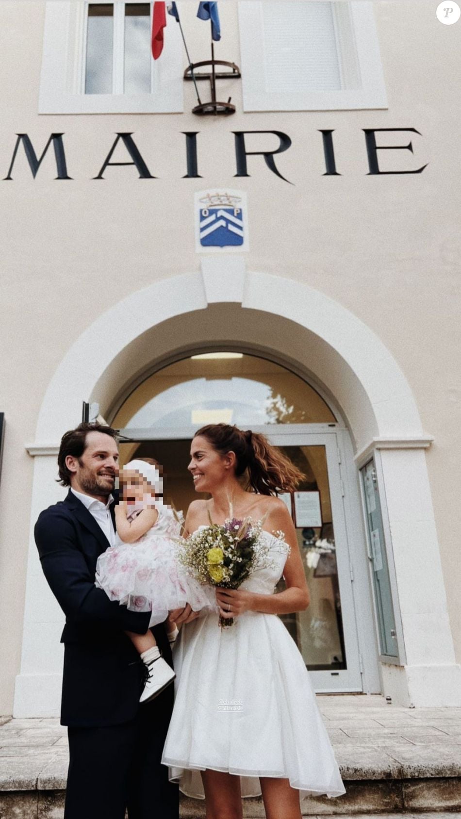 Elsa Leeb a épousé Allan Asle le 24 septembre 2022. - Purepeople