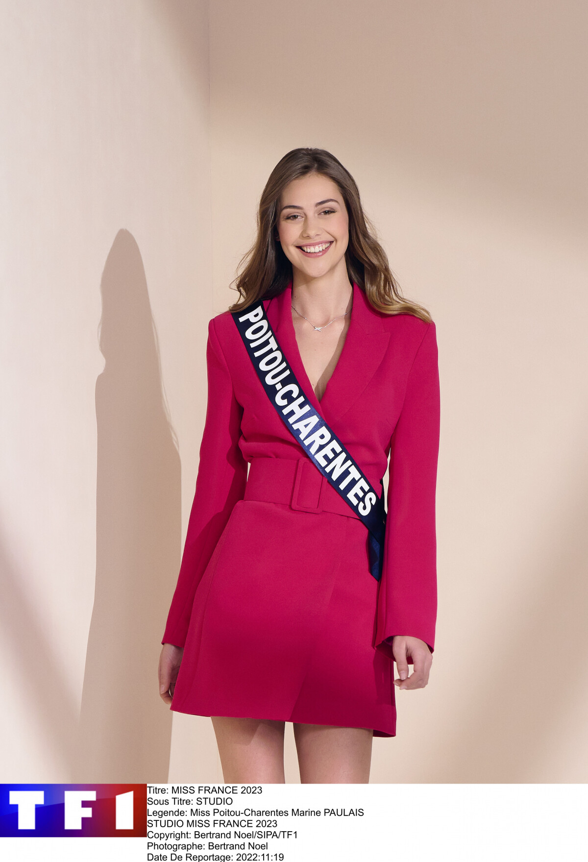 Photo : Miss Poitou-Charentes est Marine Paulais, elle a 20 ans et est ...