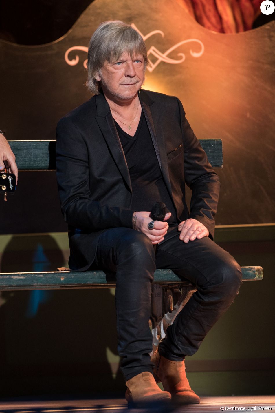 Exclusif - Le chanteur Renaud (Renaud Séchan) - Tournage de l'émission ...