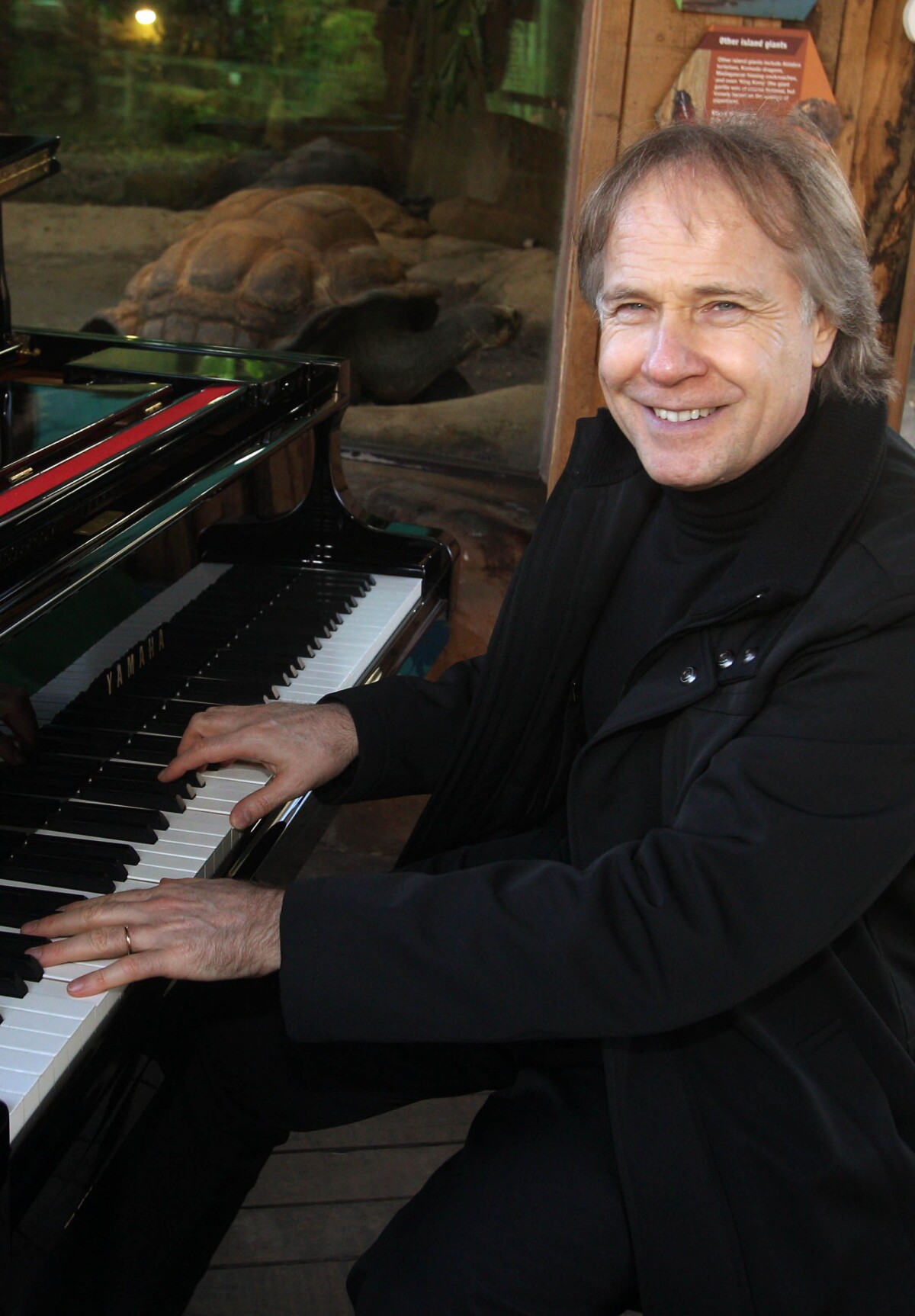 Photo : Richard Clayderman à Londres, le 7 février 2013. - Purepeople