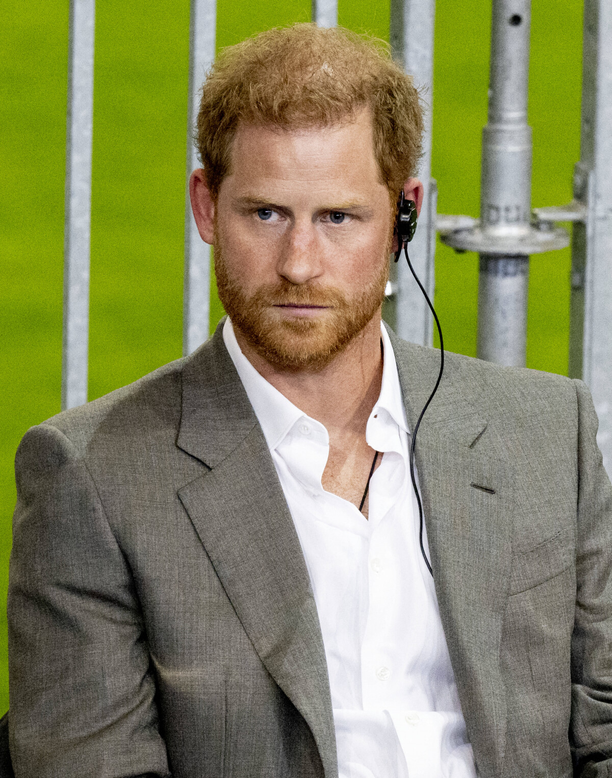 Photo : Le prince Harry, duc de Sussex, lors d'une conférence de presse ...