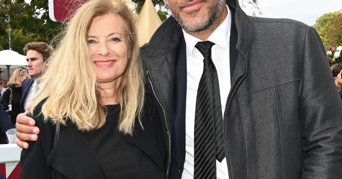 Valérie Trierweiler et son compagnon Romain Magellan - Qatar Prix de l ...