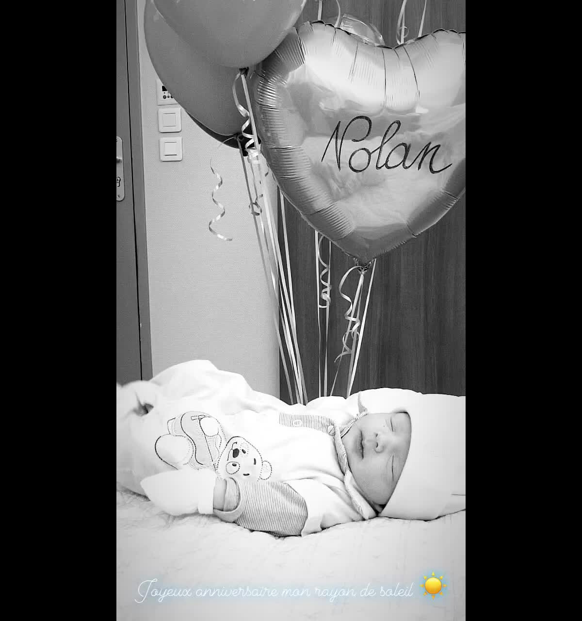 Vidéo : Nolan à sa naissance - Purepeople