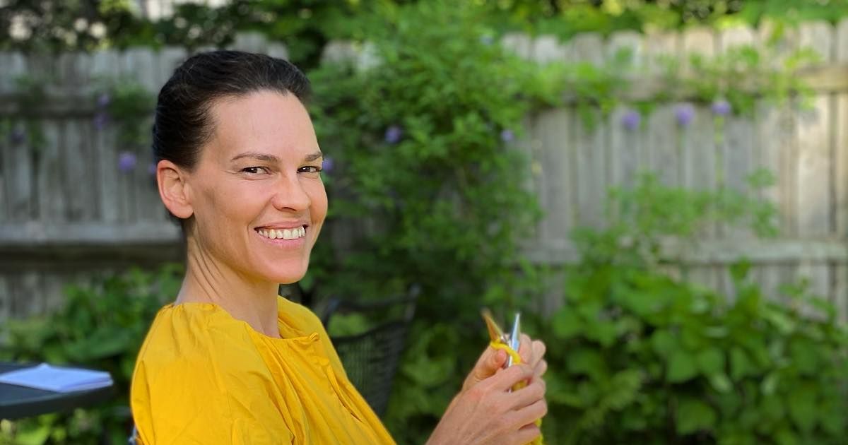 Hilary Swank sur Instagram. Le 5 juin 2022. - Purepeople