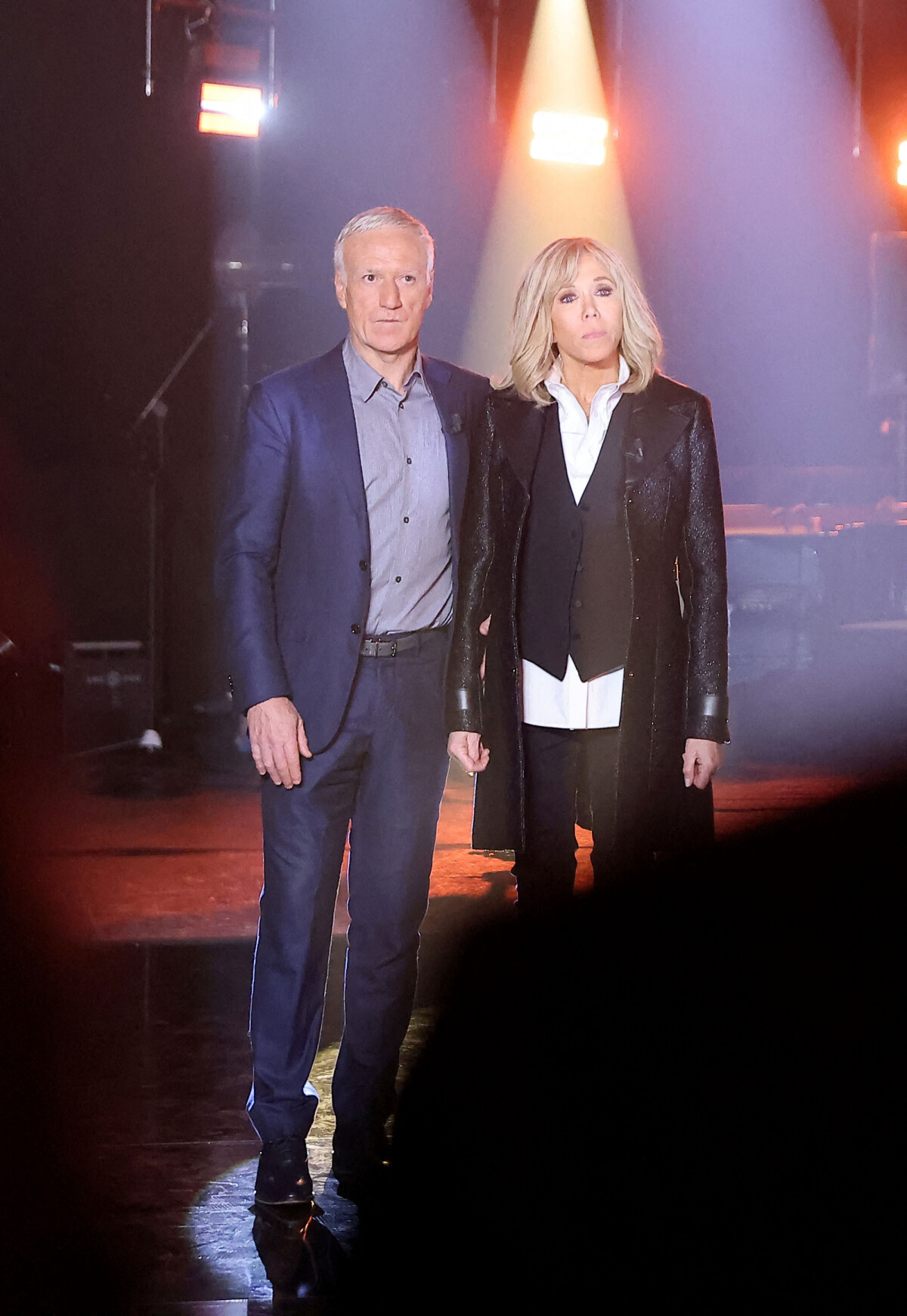 Photo : Exclusif - Didier Deschamps et Brigitte Macron - Backstage de l ... Photo : Exclusif - Didier Deschamps et Brigitte Macron - Backstage de l ...
