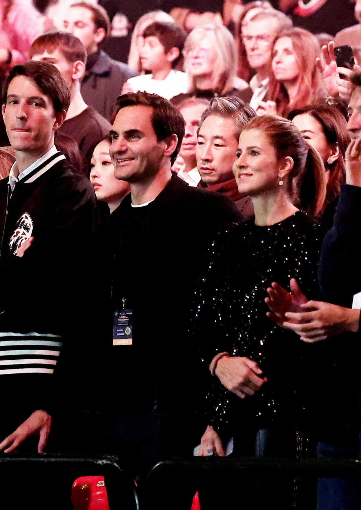 Photo : Exclusif - Alexandre Arnault, Roger Federer, sa femme Miroslava ...