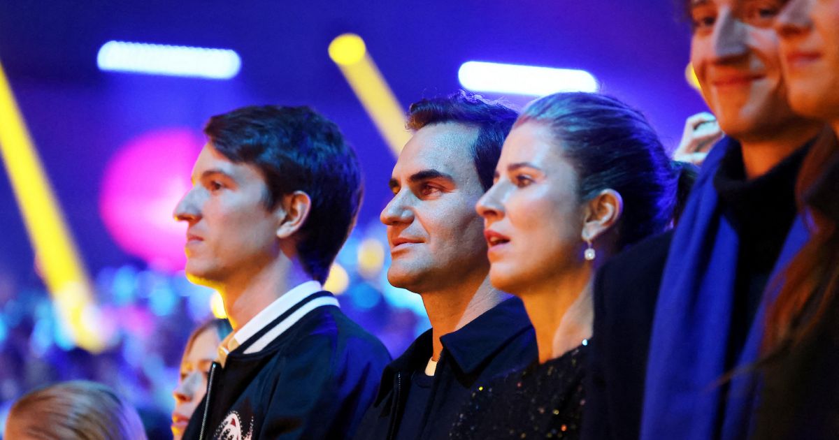 Exclusif - Alexandre Arnault, Roger Federer et sa femme Miroslava ...
