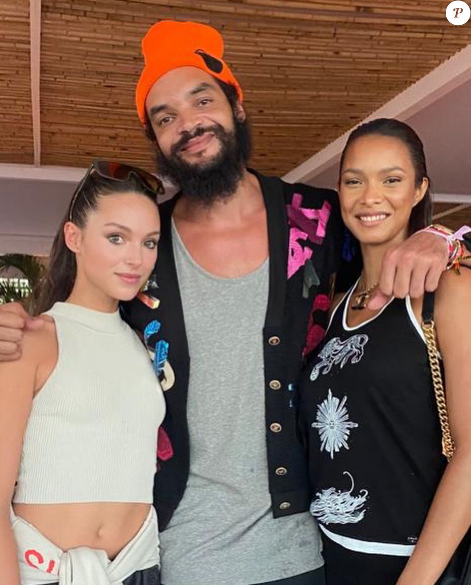 Jenaye Noah a retrouvé son frère Joakim à l'évènement Chanel à Miami ...